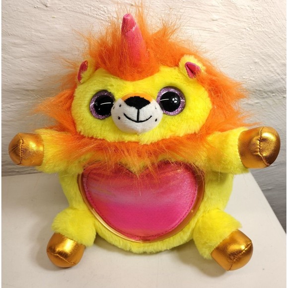 Zuru | Toys | Zuru Rainbocorns Lion Pink Heart Sparkle Eyes Wings Plush ...